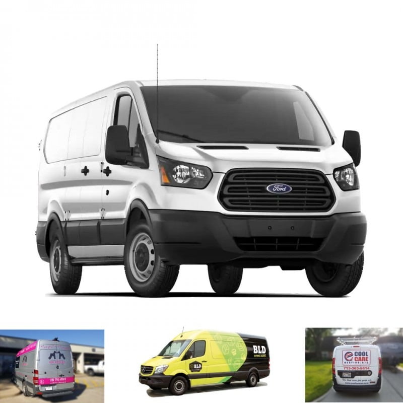 Ford Van Graphic Wrap - Transit Cargo Van - Full Coverage