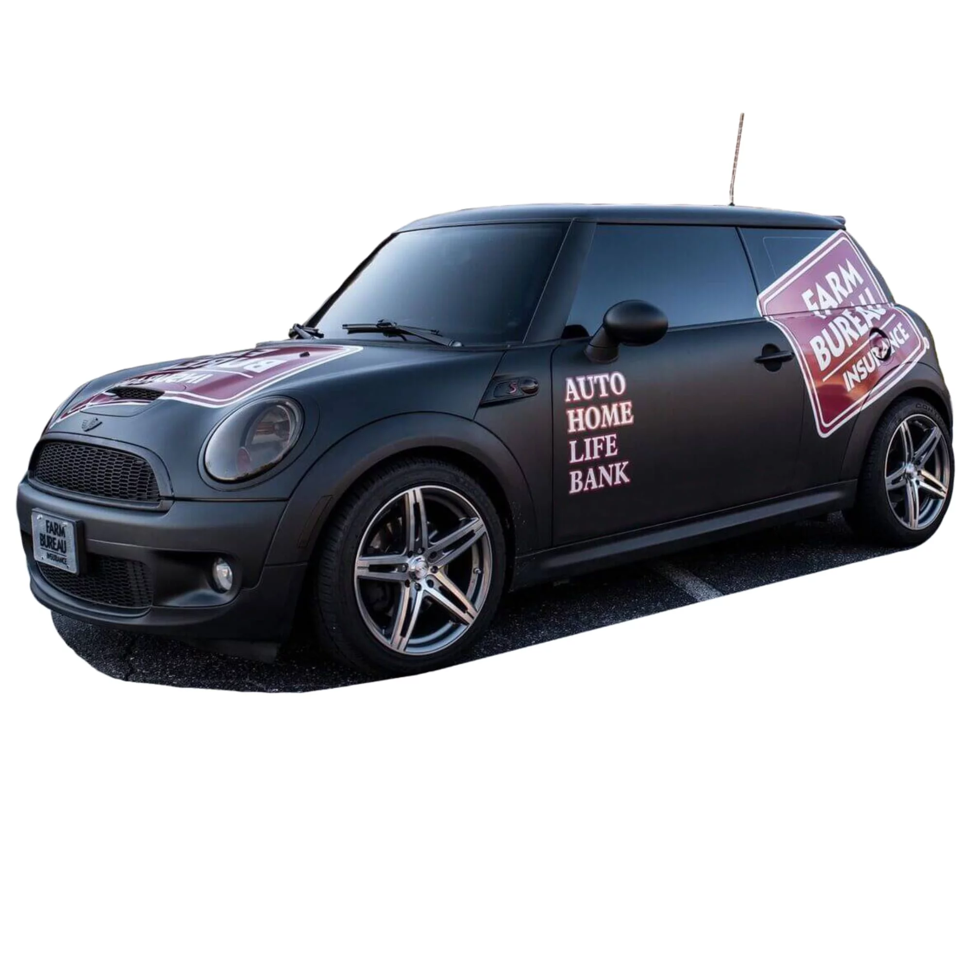 Mini Cooper Car Wraps Custom Mint Green Mini Cooper Wrap In Hawaii