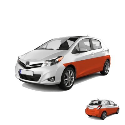 Half Vehicle Wraps - Car Wrap | Houston, Texas area