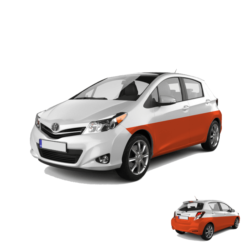 Half Vehicle Wraps - Car Wrap | Houston, Texas area