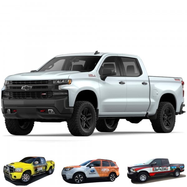 Chevrolet Truck Graphic Wrap - Silverado Pickup - Full Wrap