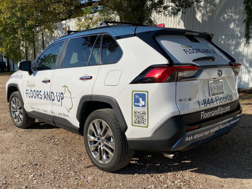 Toyota Full Car Graphic - RAV4 Vehicle Wrap - Car Wrap